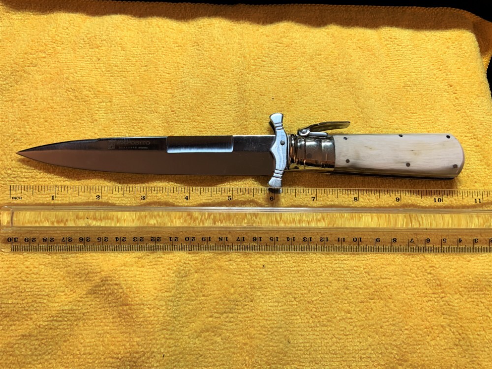 Spanish Navaja Clasp Knife Folding Swing Guard Dagger by Exposito