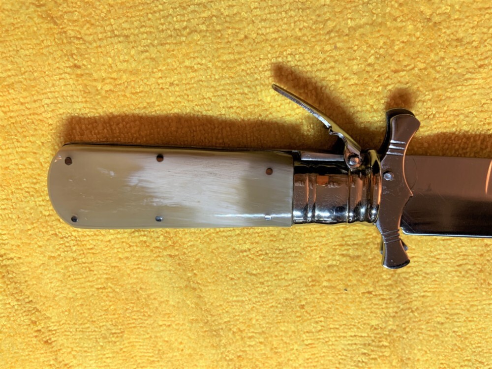 Spanish Navaja Clasp Knife Folding Swing Guard Dagger by Exposito