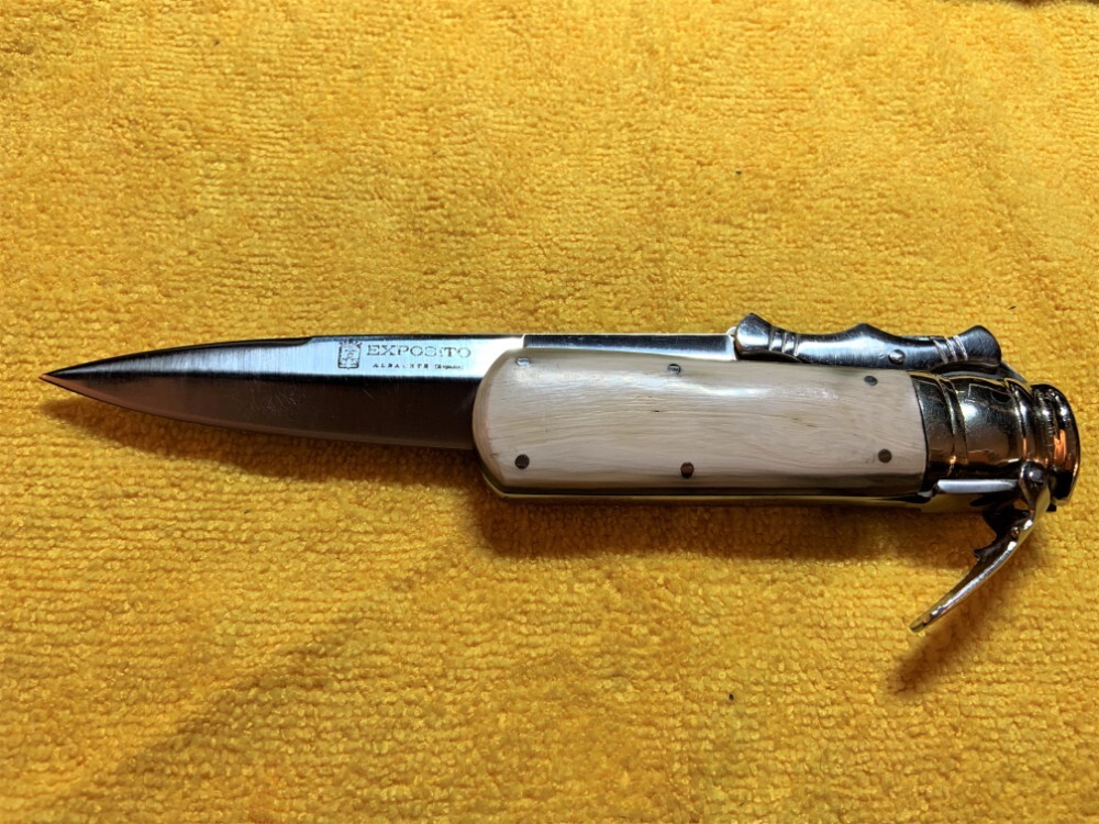 Spanish Navaja Clasp Knife Folding Swing Guard Dagger by Exposito