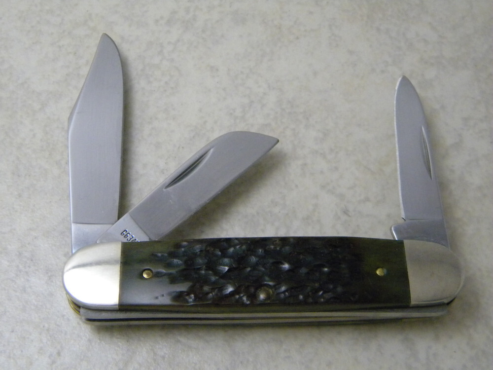 Case Tested XX USA G6345 1/2 Bone 1987 NKCA Club Knife