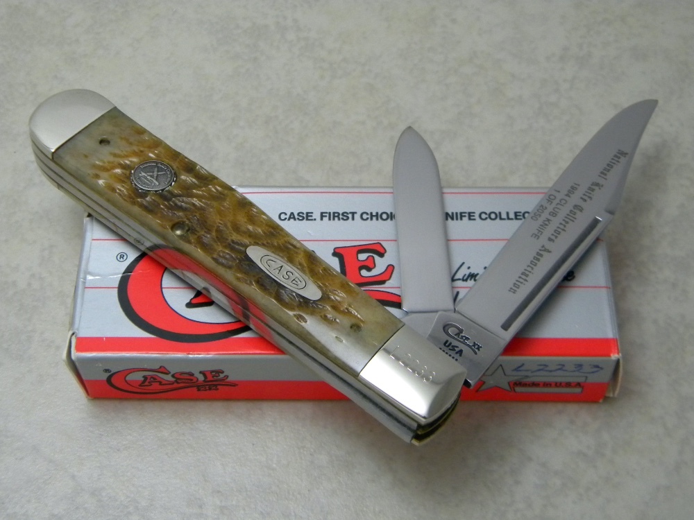 Case XX USA Rogers Bone ROG 6211 1/2 SS Large Jack NKCA Club Knife NIB