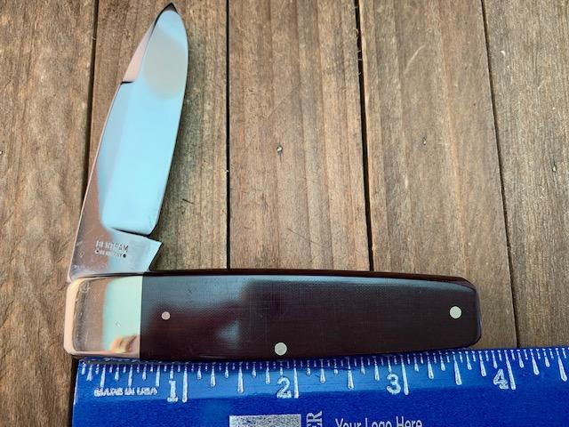 Hen and Rooster A.G. Russell Era Coffin Jack Micarta Bertram Cutlery ...
