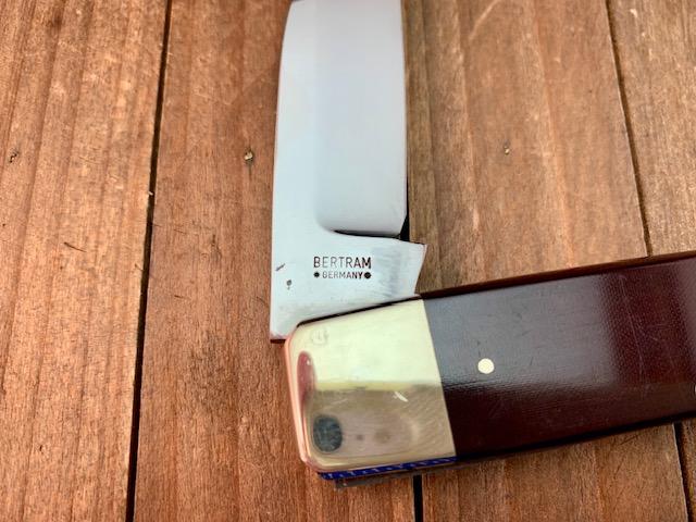 Hen and Rooster A.G. Russell Era Coffin Jack Micarta Bertram Cutlery ...