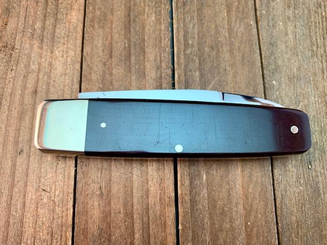 Hen and Rooster A.G. Russell Era Coffin Jack Micarta Bertram Cutlery ...