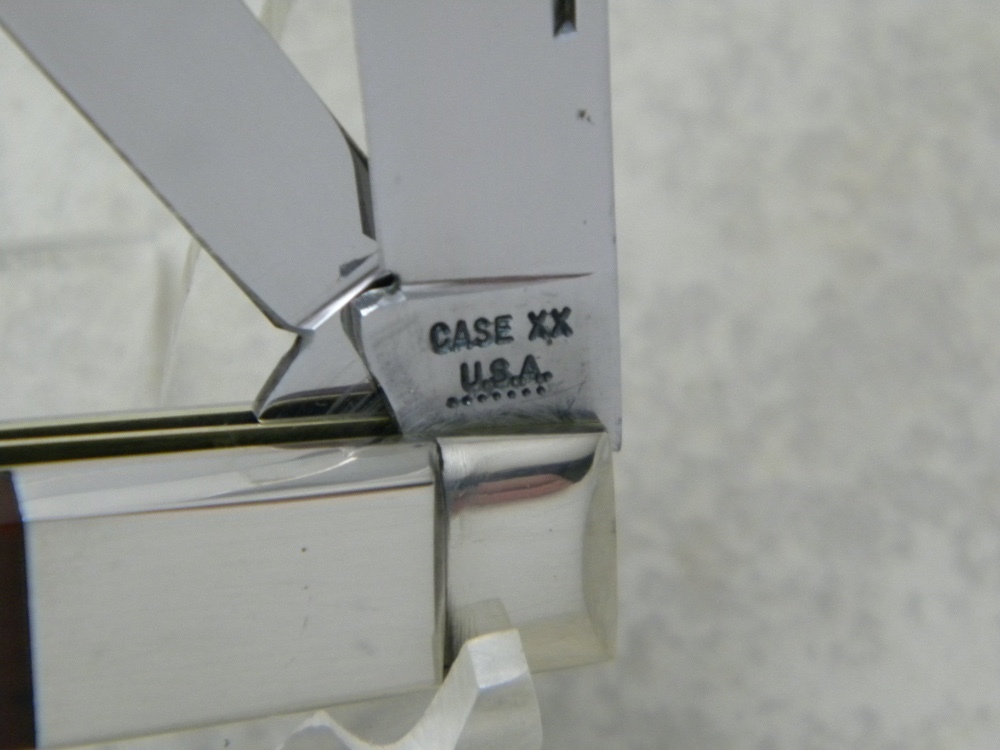 Case XX USA 7 Dot 1973 Delrin 6205R One Arm Razor Barlow Knife