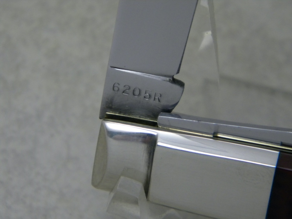 Case XX USA 7 Dot 1973 Delrin 6205R One Arm Razor Barlow Knife