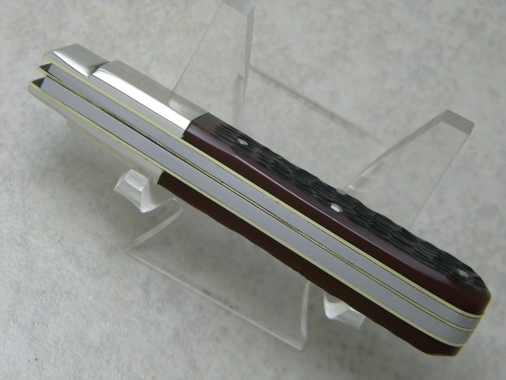 Case XX USA 7 Dot 1973 Delrin 6205R One Arm Razor Barlow Knife