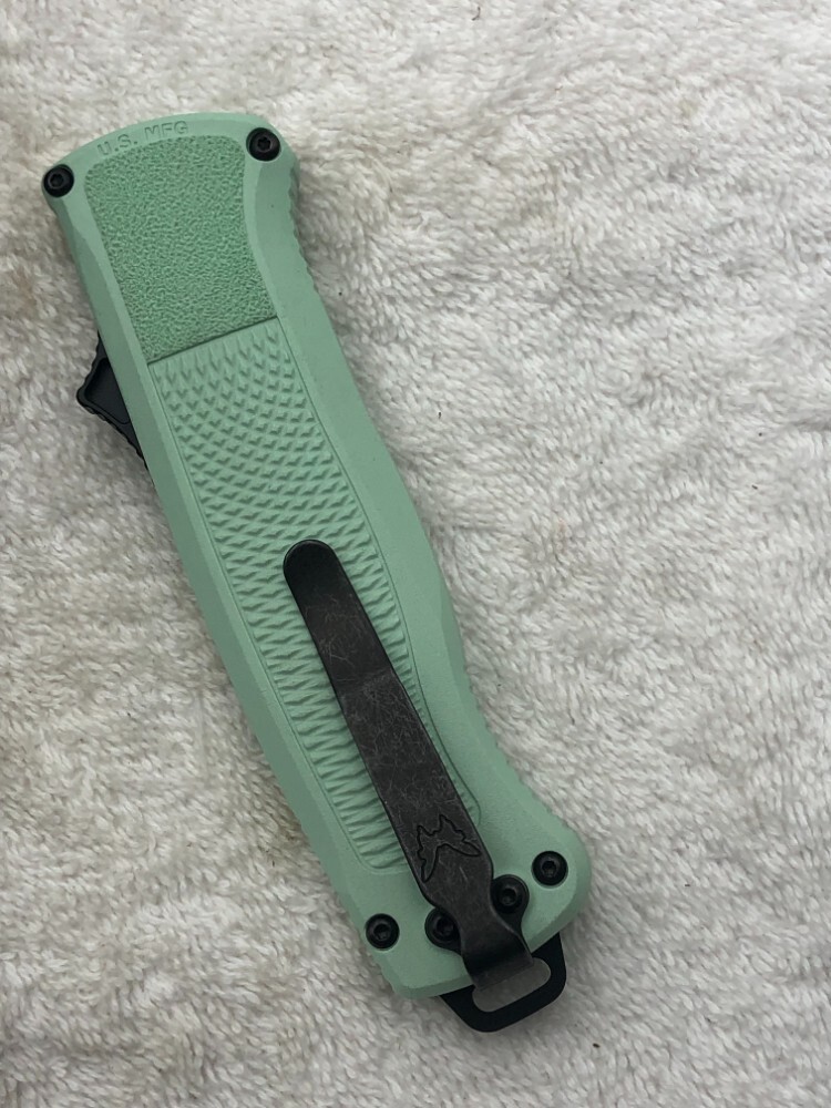 Benchmade Shootout 5370BK-03 Prototype Dual Action Out The Front Auto ...