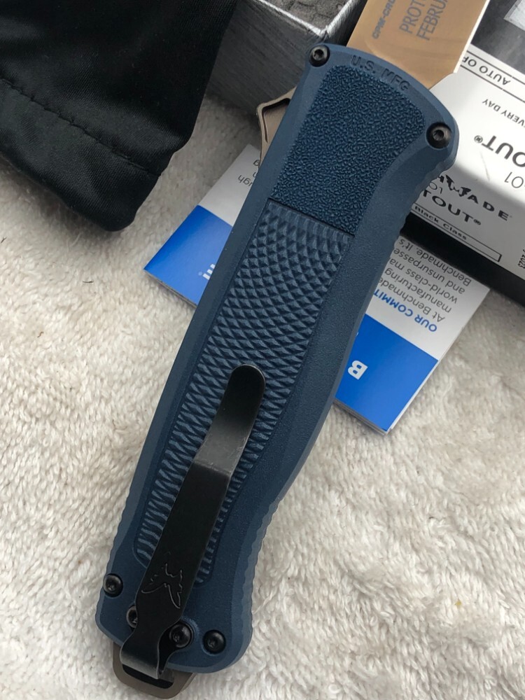 Benchmade Shootout 5370FE-01 Prototype Dual Action Out The front Auto ...