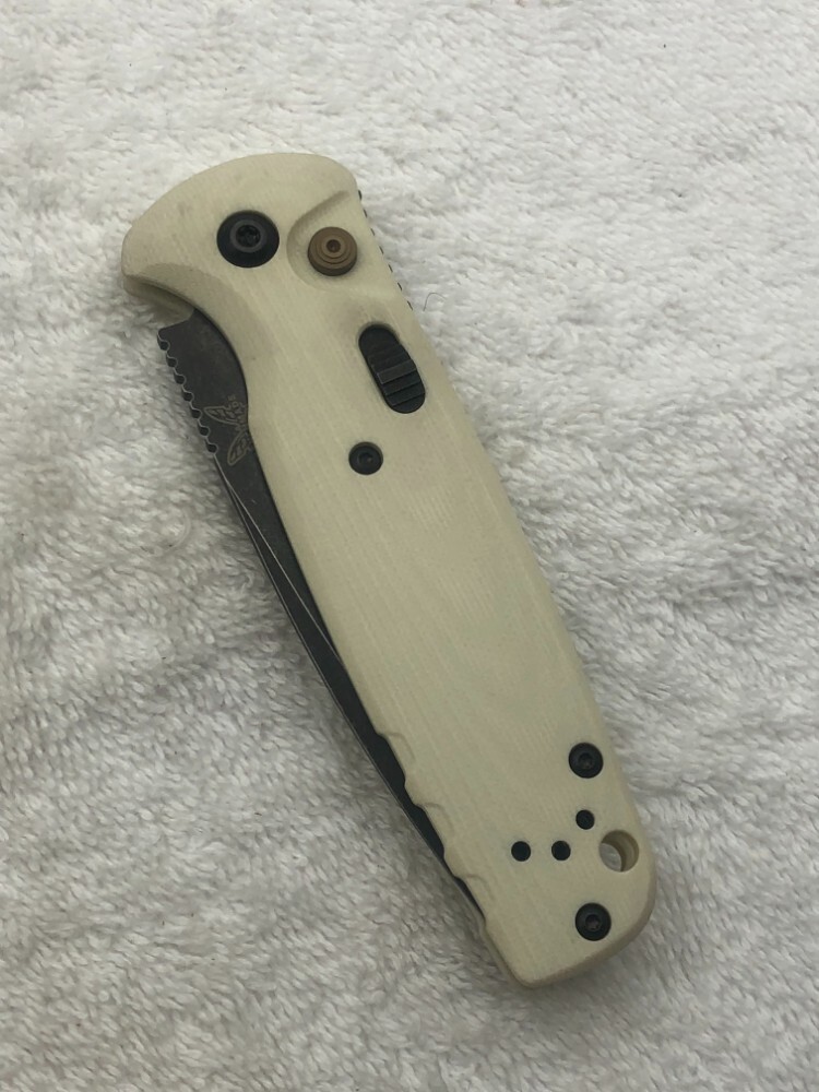 Benchmade 4300BK-03 CLA (Composite Lite Auto) Push Button Auto Knife ...