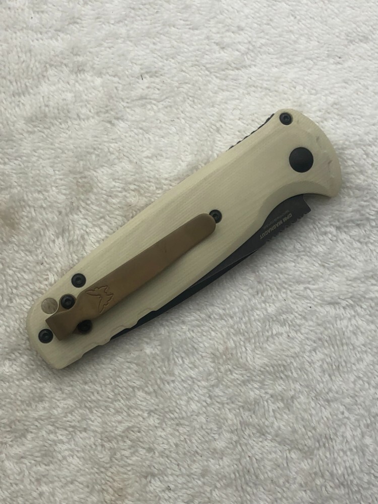 Benchmade 4300BK-03 CLA (Composite Lite Auto) Push Button Auto Knife ...