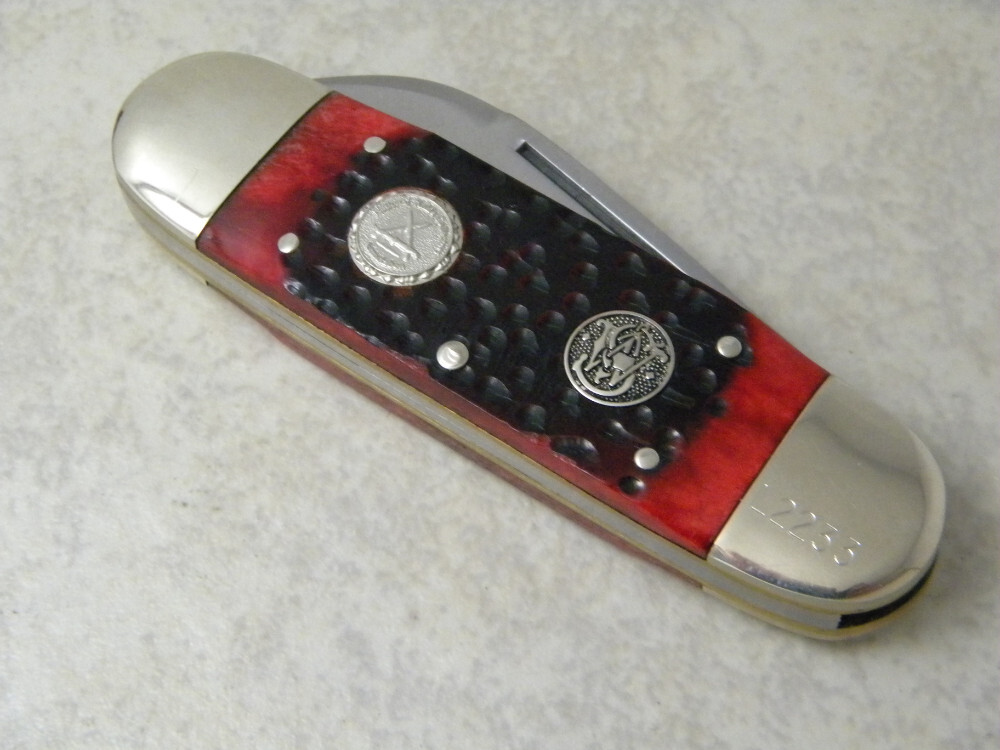 Smith & Wesson USA Stewart Taylor Bone 1997 NKCA Club Elephant Toe Knife