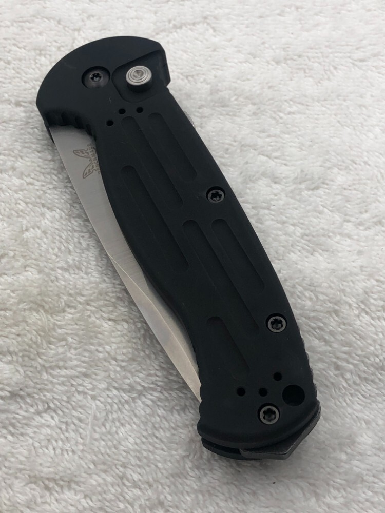 Benchmade 9051 AFO II Push Button Auto Knife With Integrated Safety On ...