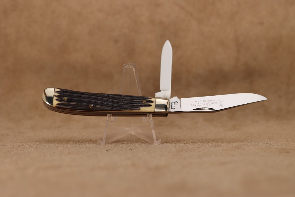 Queen Steel #51 Imitation Winterbottom Bone Q76 Tang Stamp Etched c.1976