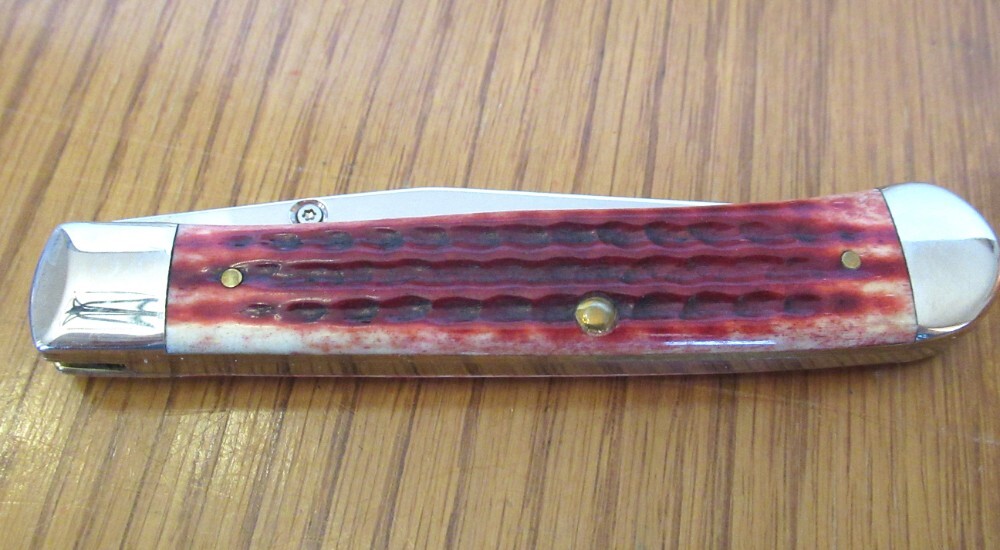 Case XX 2008 Red Bone Trapperlock Pattern # 6154L SS