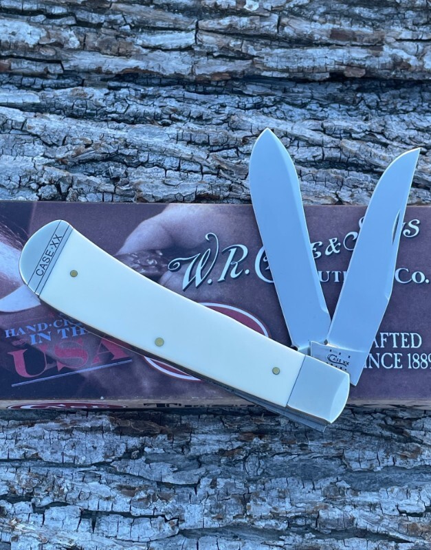 CASE XX * 2012 ELEPHANT IVORY PANAMA TRAPPER *NICE KINIFE