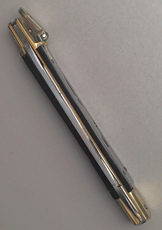 10" Hubertus German "Slimline" Springer Stiletto, Horn, EXPORT MODEL ...