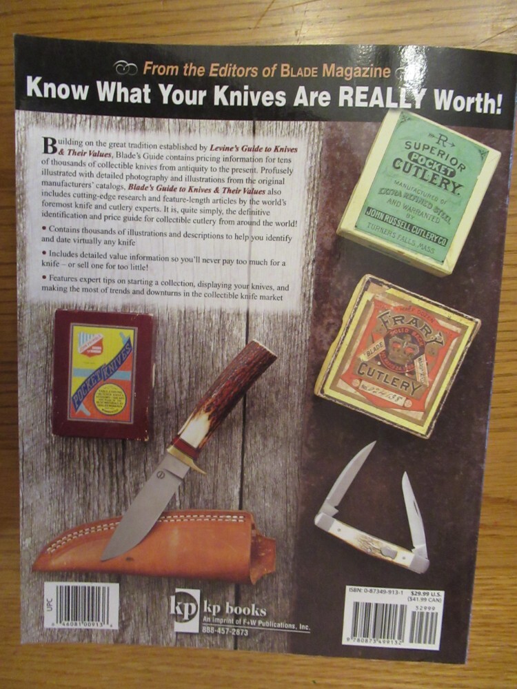 Blade's Guide to Knives & Their Value By Steve Shackleford
