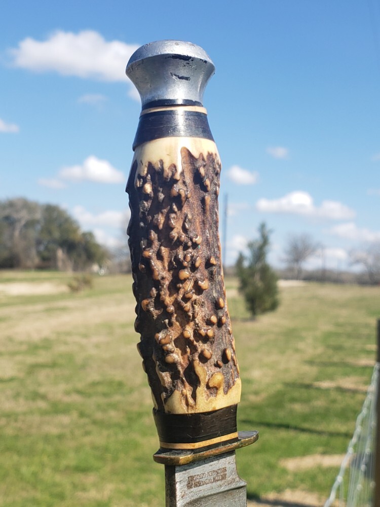 Othello Anton Wingen Jr - German Stag Hunting Knife - Solingen