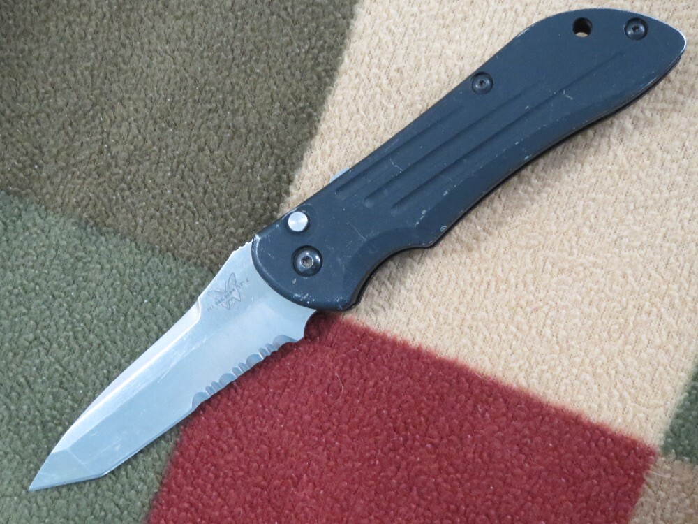 Benchmade 9100 Auto Stryker ELISHEWITZ Push Button Auto Knife Slide ...