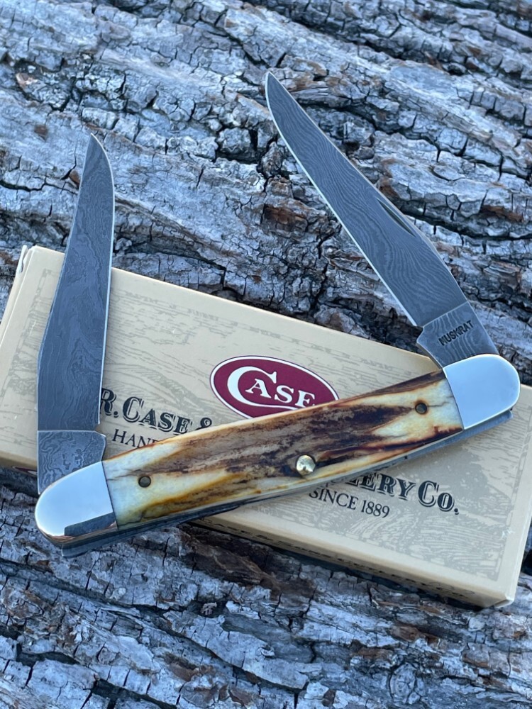 CASE XX ** 2010 STAG DAMASCUS MUSKRAT