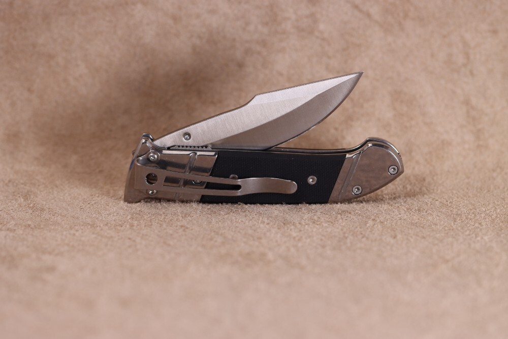 SOG Fielder Folding Knife G-10