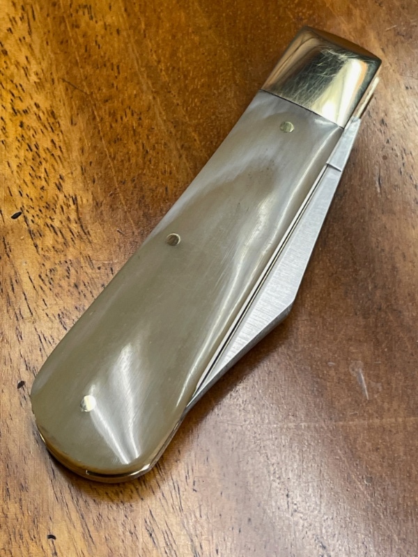 Michael May Traditional Sheffield Barlow knife with Clip Point blade ...