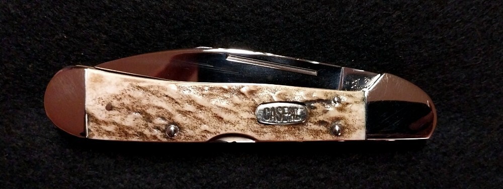 Case Tested Copperlock Dual Action Double Blade Switchblade. Tank Fisher