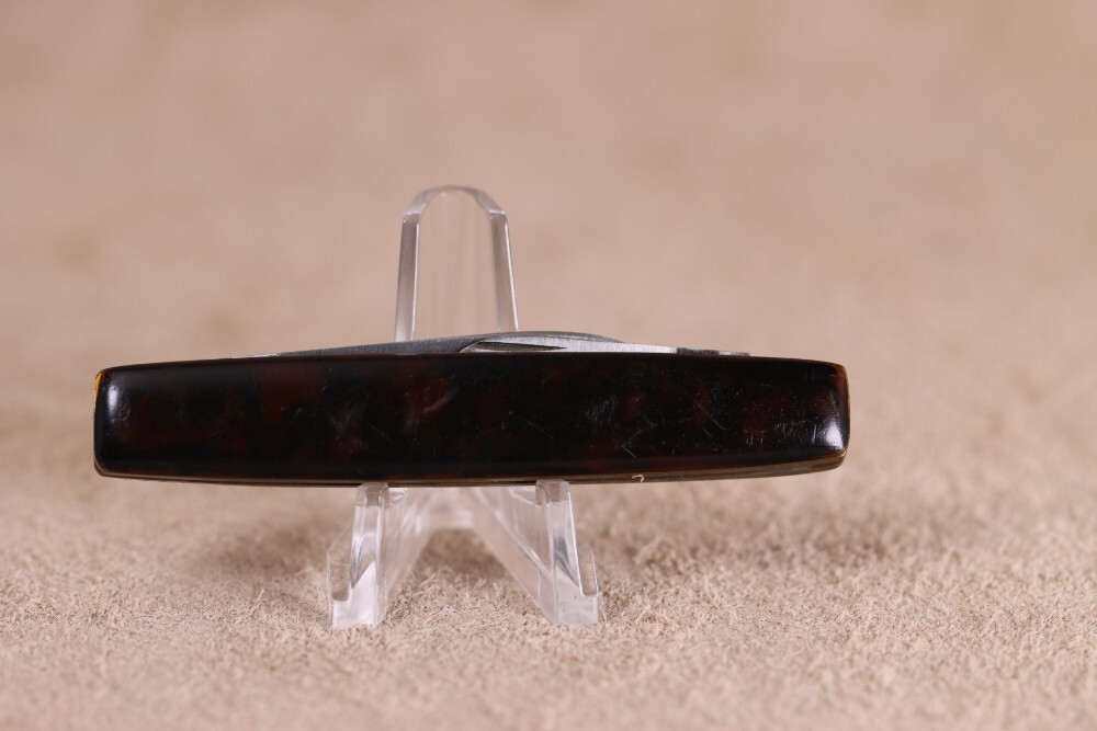 CASE XX 1979 276 PEN KNIFE IMITATION TURTLE SHELL HANDLES