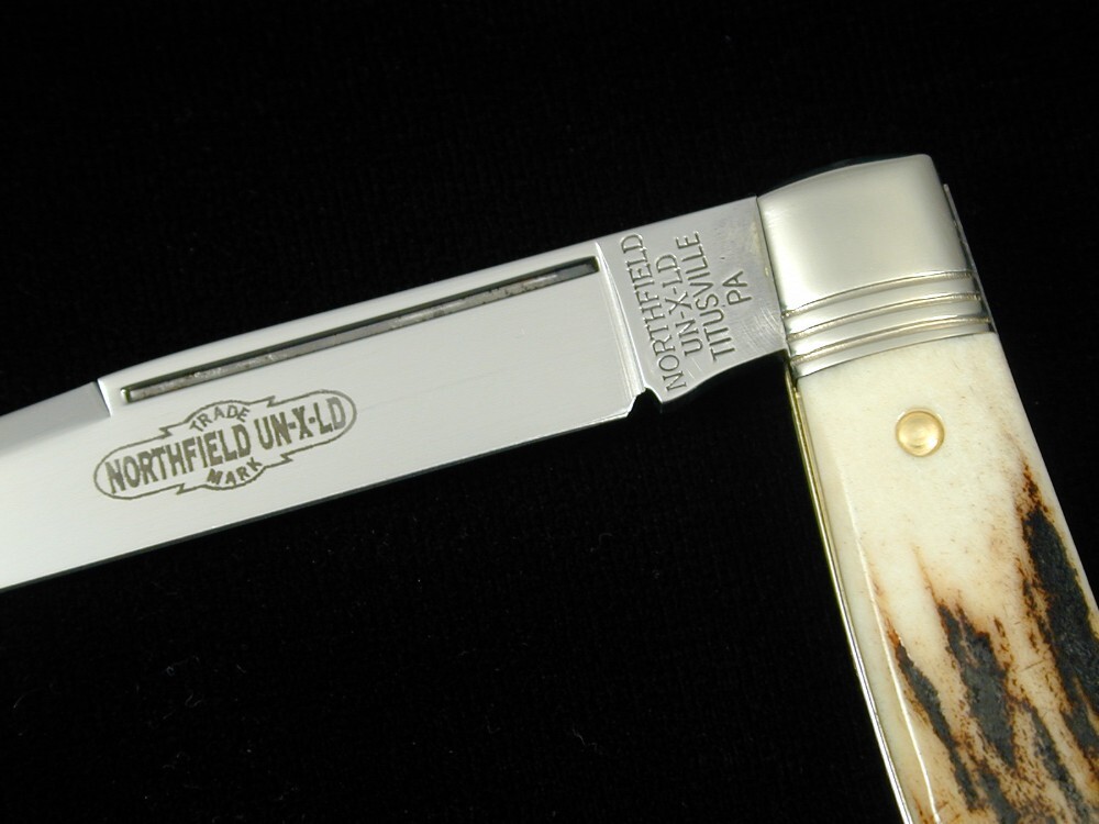 Great Eastern Cutlery GEC Northfield Sambar Stag Congress Whip Knife ...