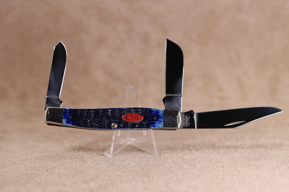 CASE XX 6375SS BLUE BONE 2008 RED SHIELD JUMBO STOCKMAN