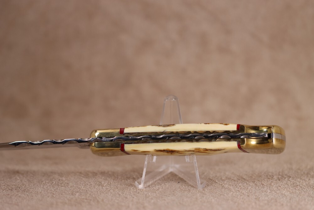 BUCK 110 2006 MAMMOTH IVORY WITH FACTORY FILE WORK