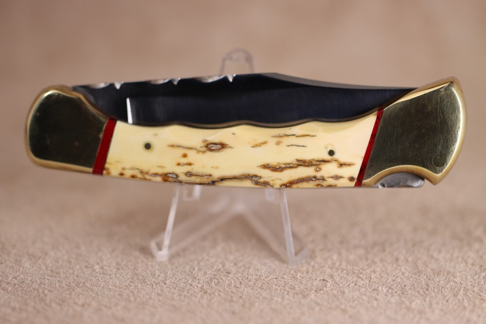 BUCK 110 2006 MAMMOTH IVORY WITH FACTORY FILE WORK