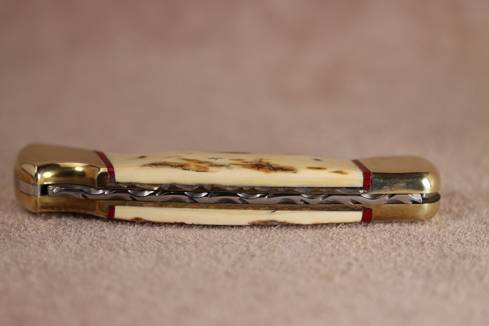 BUCK 110 2006 MAMMOTH IVORY WITH FACTORY FILE WORK