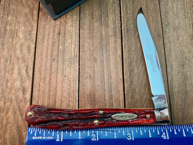 Robeson Mastercraft by Queen Slim Trapper Red Stag Bone 2004