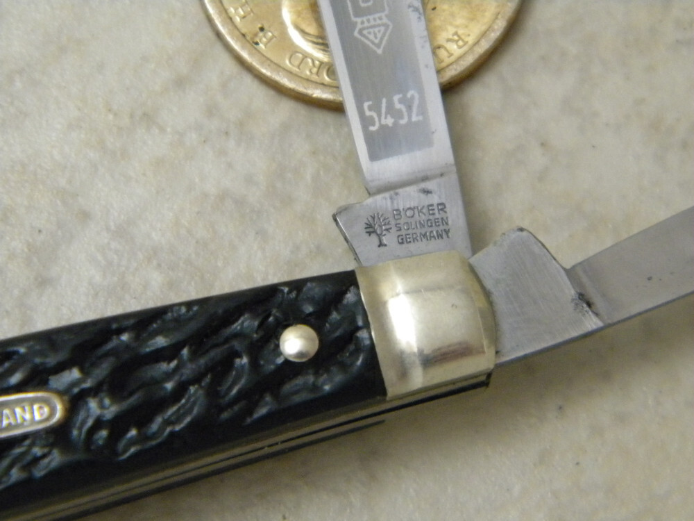Boker Tree Brand Solingen Germany 5452 Delrin Congress Knife