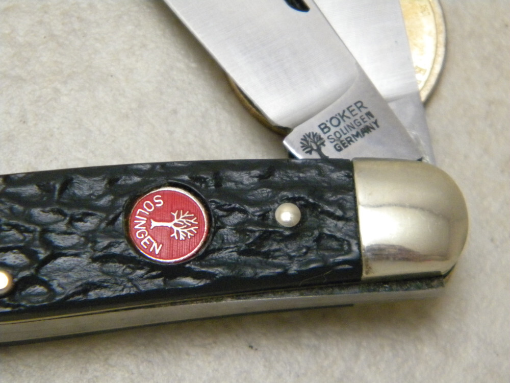 Boker Solingen Germany Delrin Stockman Knife