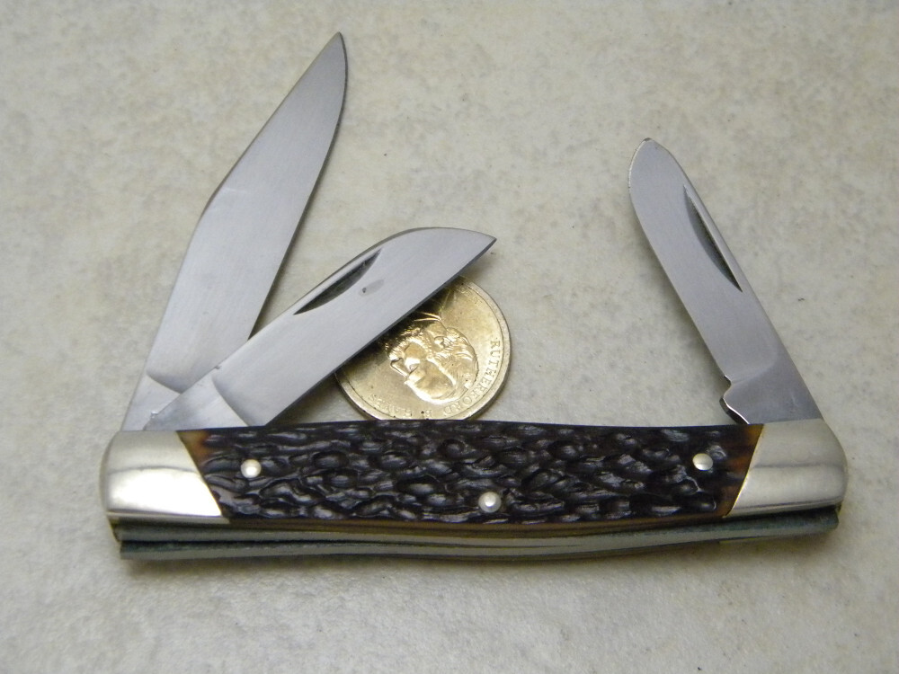 John Primble Belknap Inc. 5371 Delrin 1968-1985 Stockman Knife