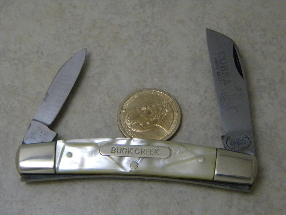 Buck Creek Solingen Germany "Cobra" Two Blade Congress Knife