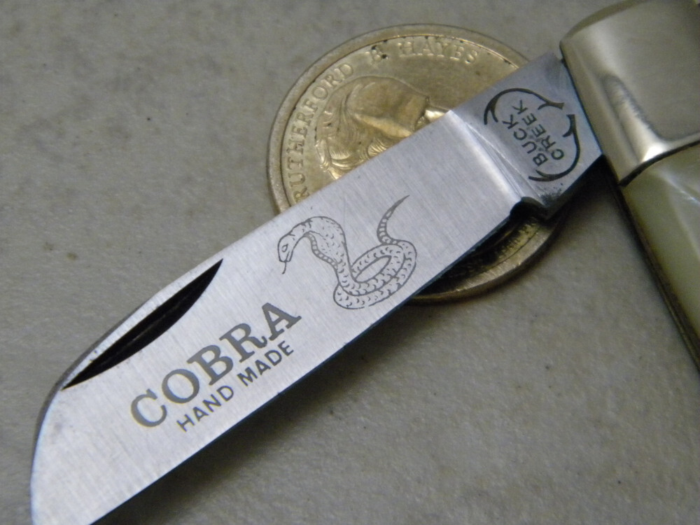 Buck Creek Solingen Germany "Cobra" Two Blade Congress Knife