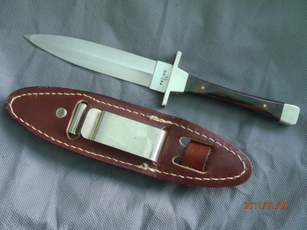 CASE XX USA 10 dot 1980 Boot Knife P62-4 1/2" SS
