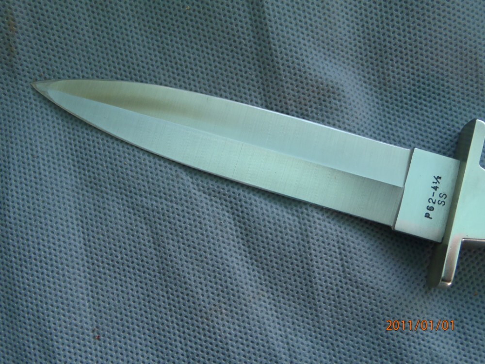 CASE XX USA 10 dot 1980 Boot Knife P62-4 1/2" SS