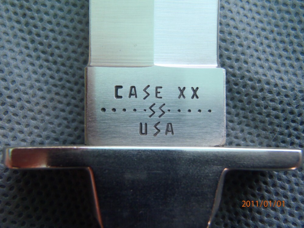 CASE XX USA 10 dot 1980 Boot Knife P62-4 1/2" SS