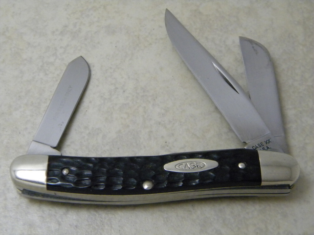 Case XX USA 3 Dot (1977) Bone 63047 Stockman Knife
