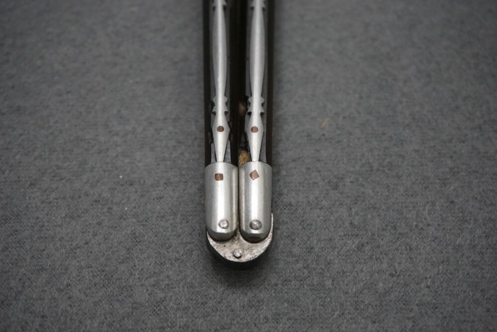 Vintage Traditional Philippines Balisong Butterfly Knife w/Horn Handle ...