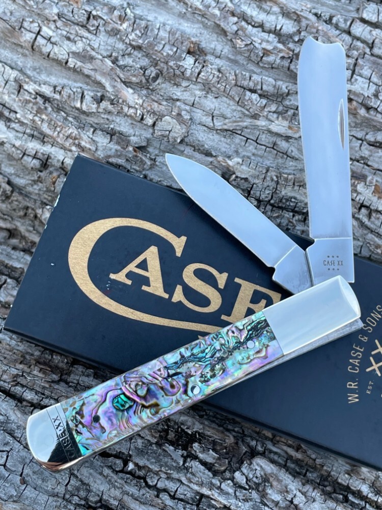 CASE XX ** 2024 SMOOTH EXOTIC ABALONE RAZOR