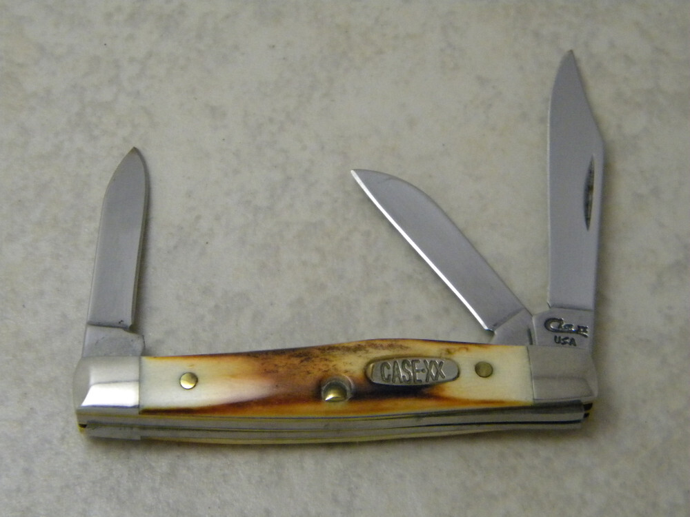 Case XX USA 3 Dot (1997) 5333 Stag Mini Stockman Knife