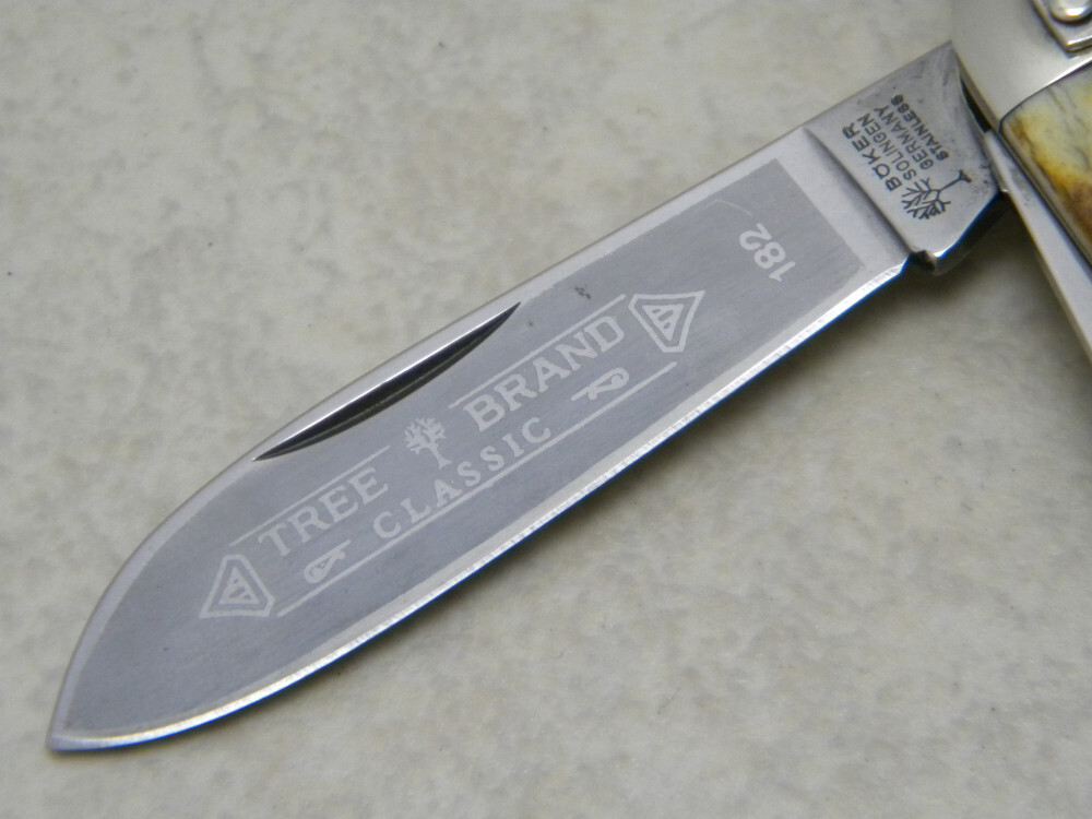 Boker Solingen Germany 182 Stag Multi Tool Scout Knife