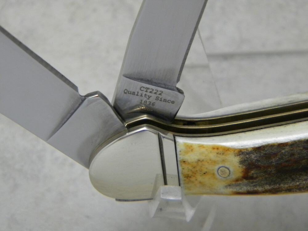 Colt CT222 Genuine Stag Copperhead Knife
