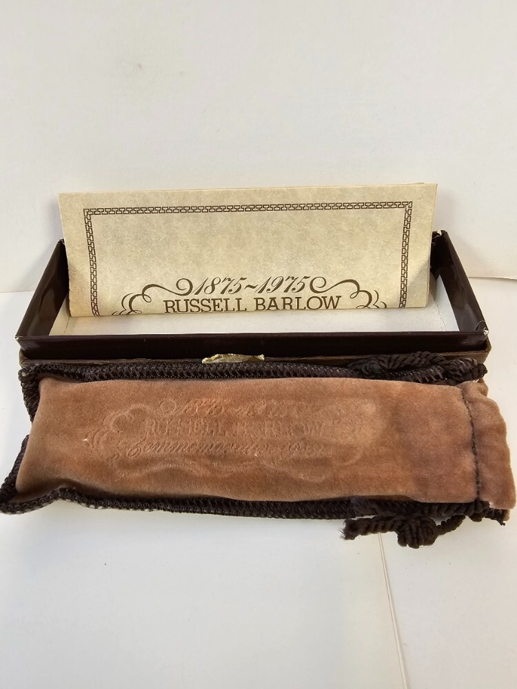Russell Barlow 1875-1975 Commemorative Issue Barlow Knife NEW Vintage ...